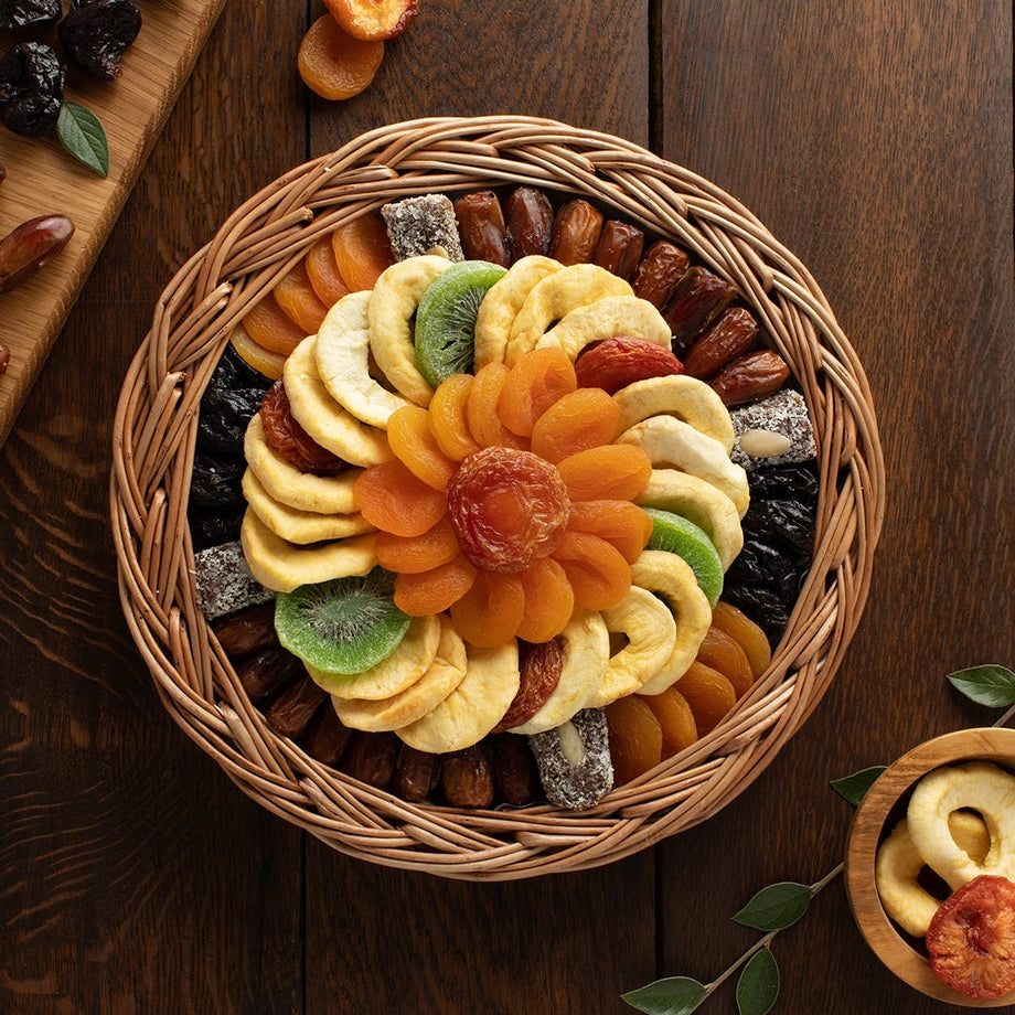 dried fruit plate